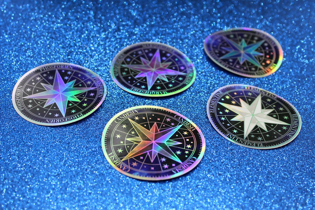 KOTLC Inspired Holographic Sticker | Unmapped Stars Vinyl | Keeper of ...