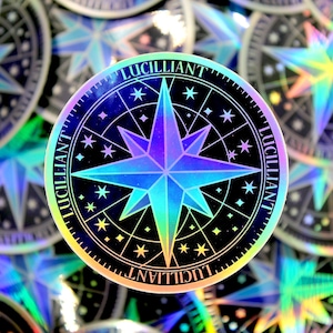 KOTLC Inspired Holographic Sticker | Unmapped Stars Vinyl | Keeper of ...