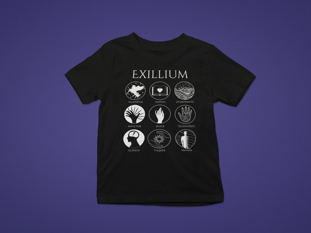 Keeper of the Lost Cities Inspired Bookish Exillium YOUTH Short Sleeve ...