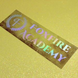 Keeper of the Lost Cities Foxfire Academy Inspired Holographic Foil ...