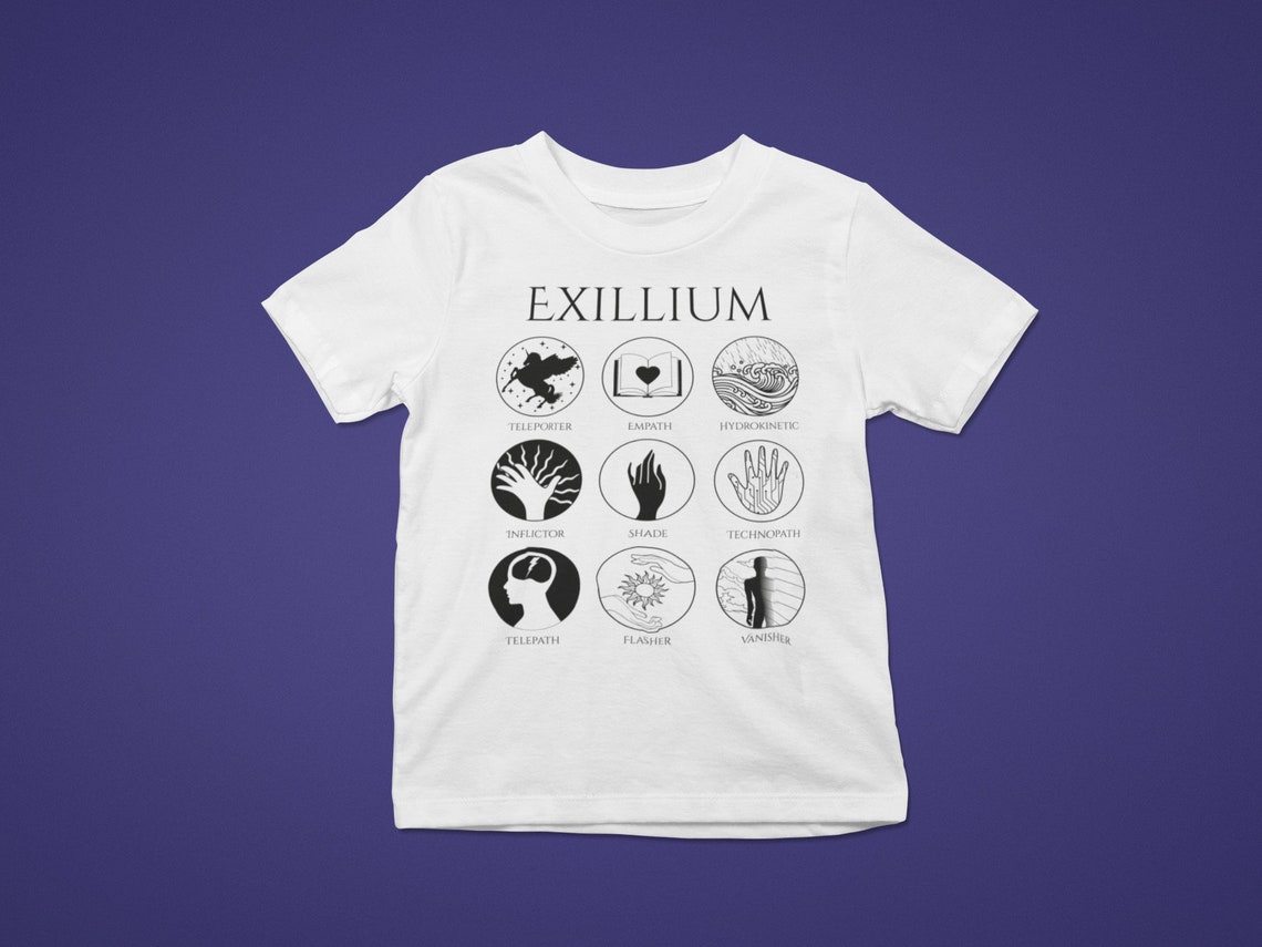 Keeper of the Lost Cities Inspired Exillium Bookish Youth Short Sleeve ...