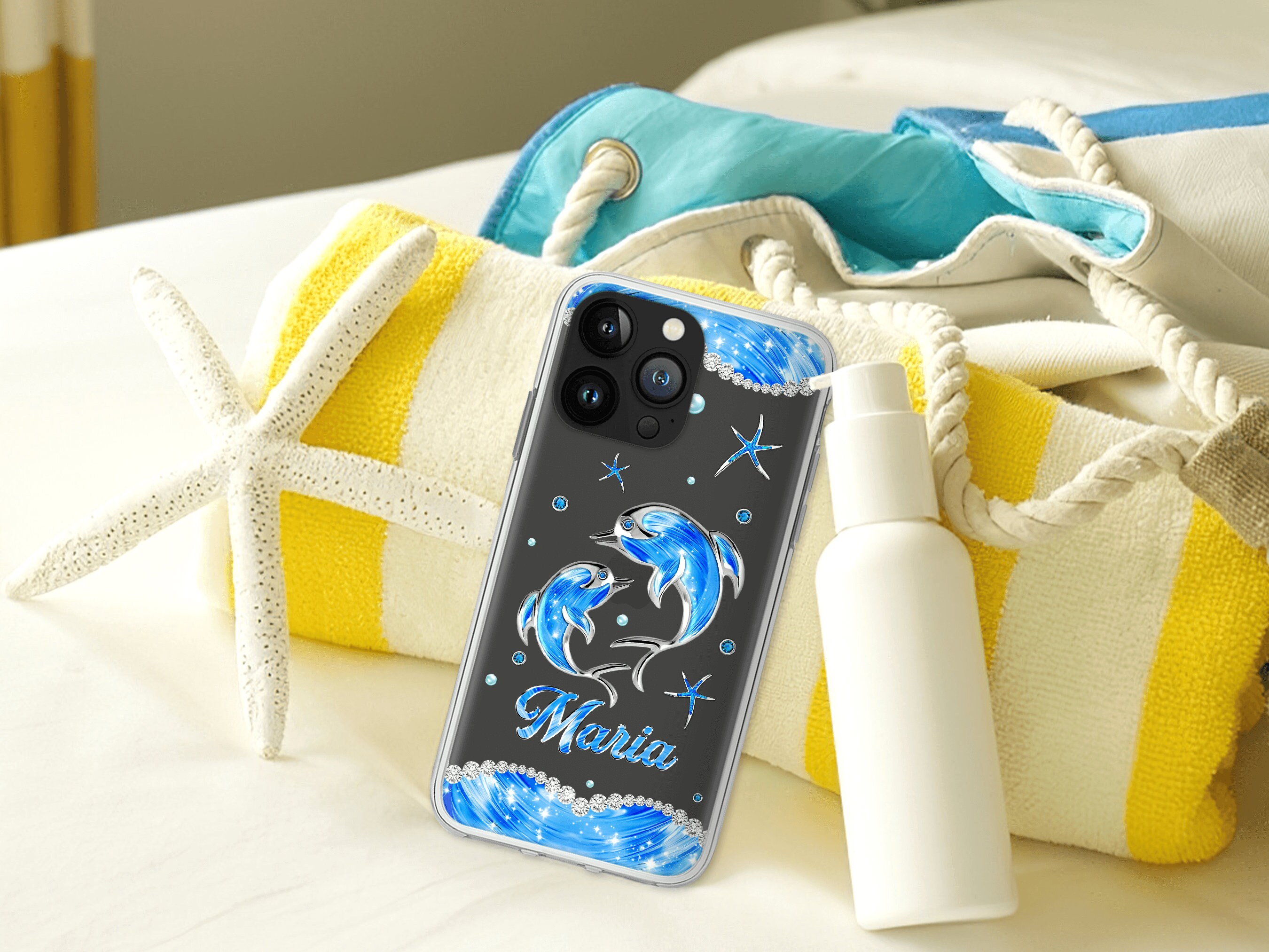 Personalized Phone Cases Dolphin for Kids Adults Friends - Etsy