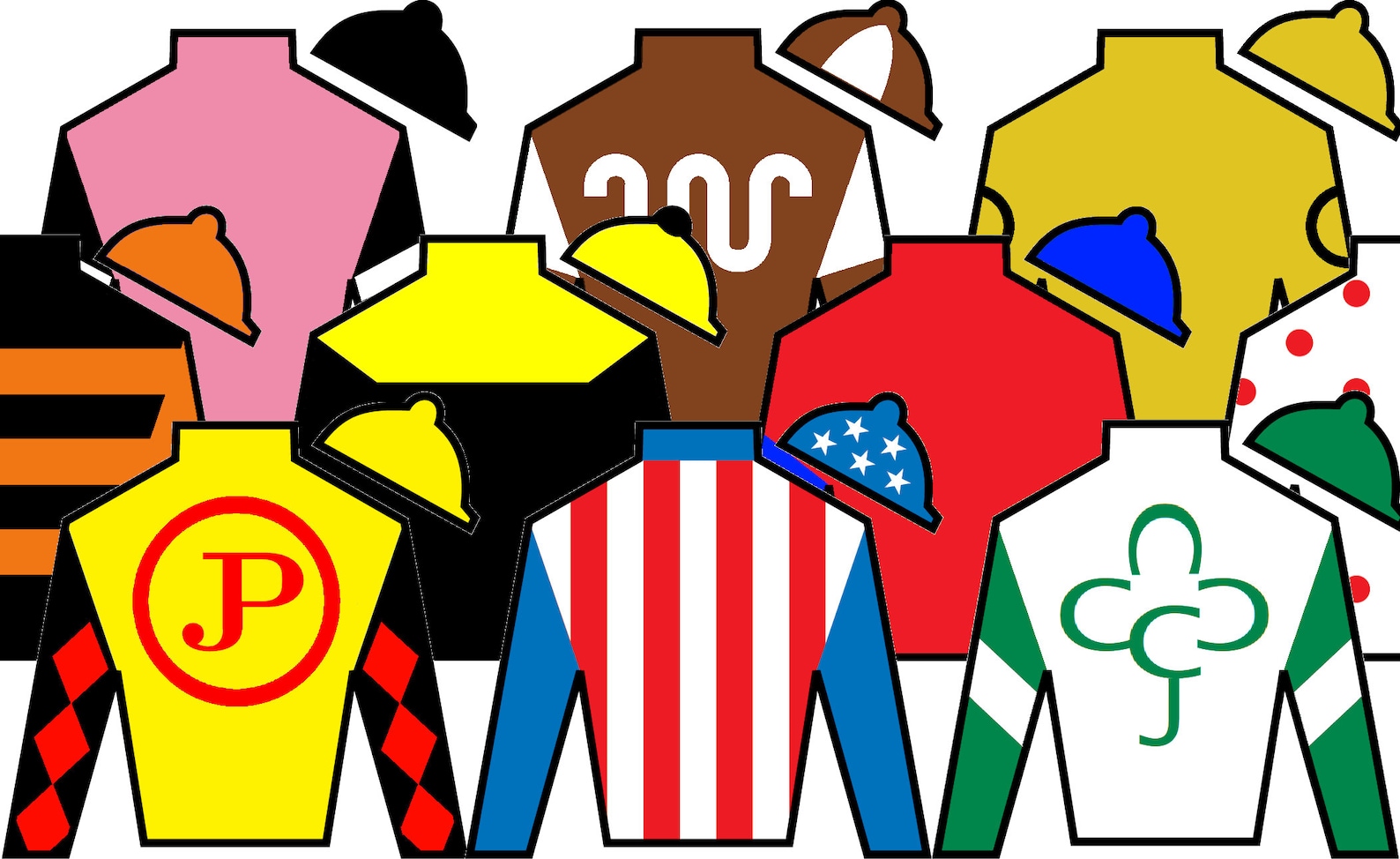 Custom Horse Racing Silks Graphics for Decoration - Etsy