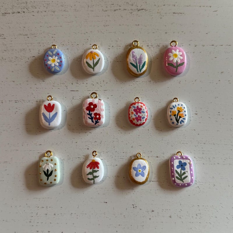 Clay Charms - Etsy