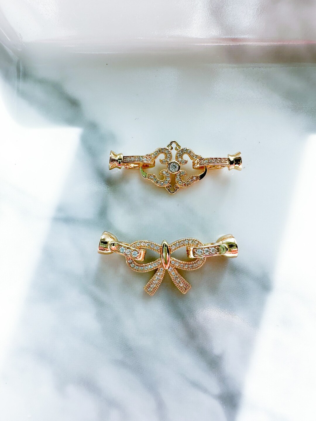 Bracelet Connectors, Bracelet Clasps and Closures, Cubic Zirconia ...