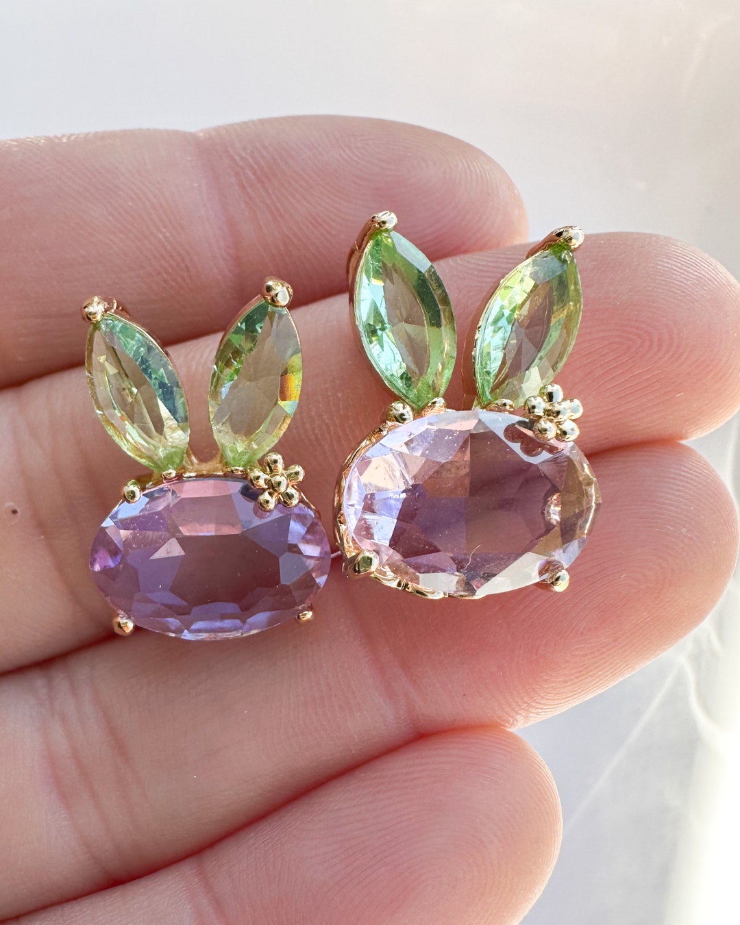 Bunny Pendant, Easter Charms, Bunny Charms for Necklace, Earring Charms ...