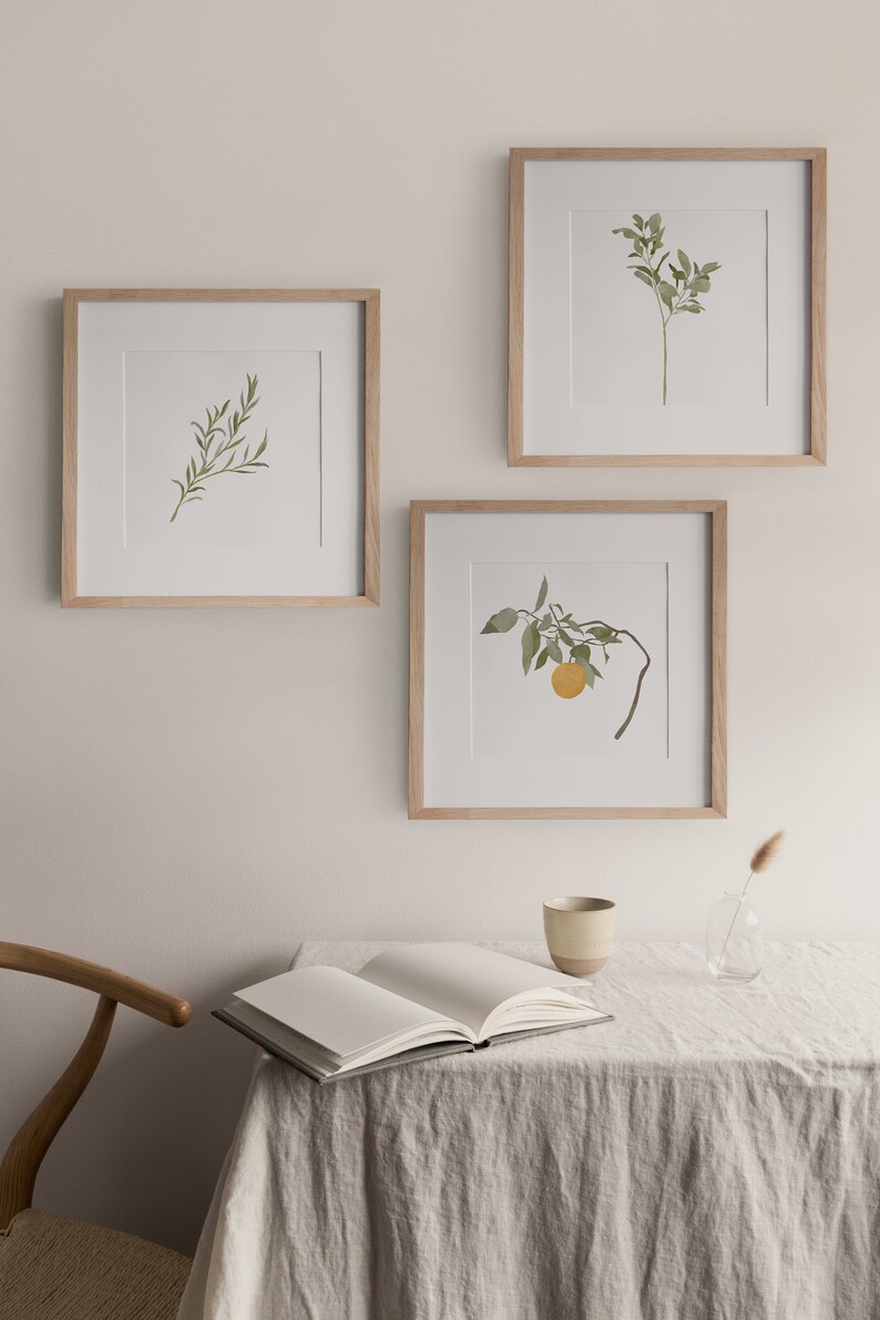 Green Leaf Poster ⎮ Printable ⎮ Wall Decor - Etsy