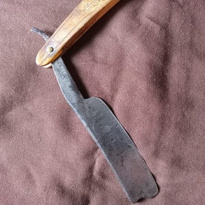 Frederick Reynolds Old English Razor, 1800s Straight Razor, Shaving ...