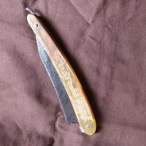 Frederick Reynolds Old English Razor, 1800s Straight Razor, Shaving ...