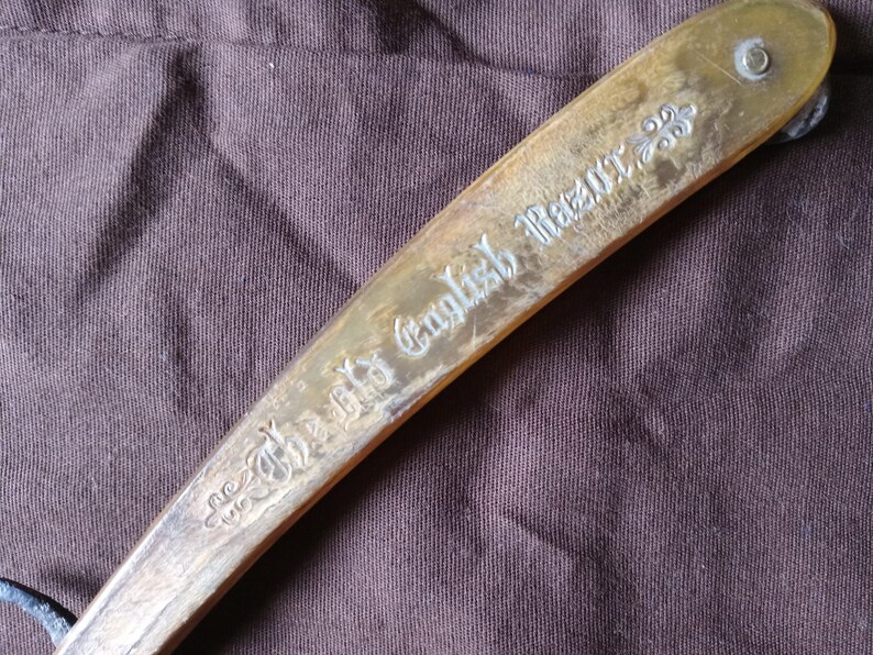 Frederick Reynolds Old English Razor, 1800s Straight Razor, Shaving ...