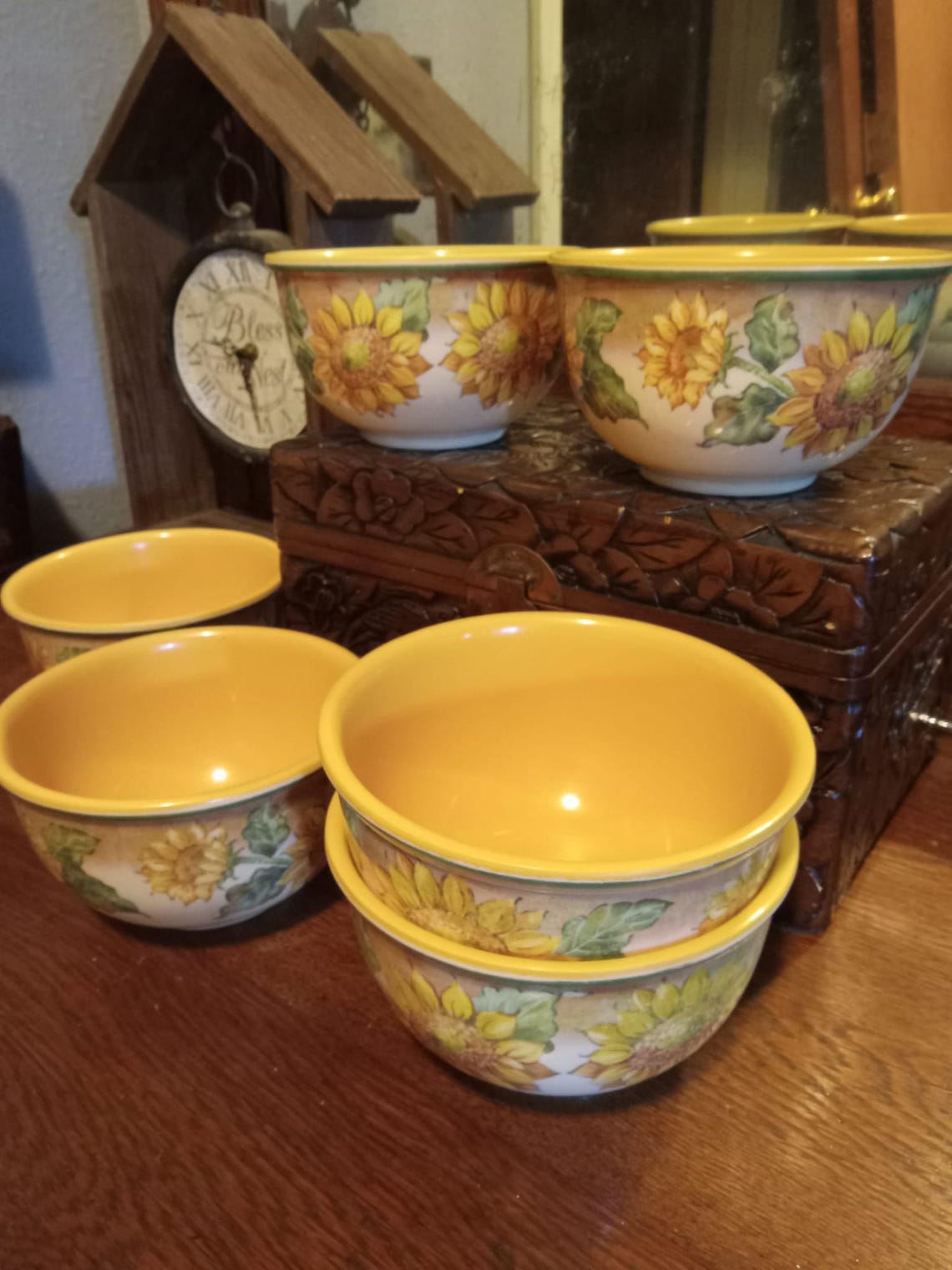Vintage Melmac Melamine Bowls, Set of 6 Melmac Bowls From JC Penney ...