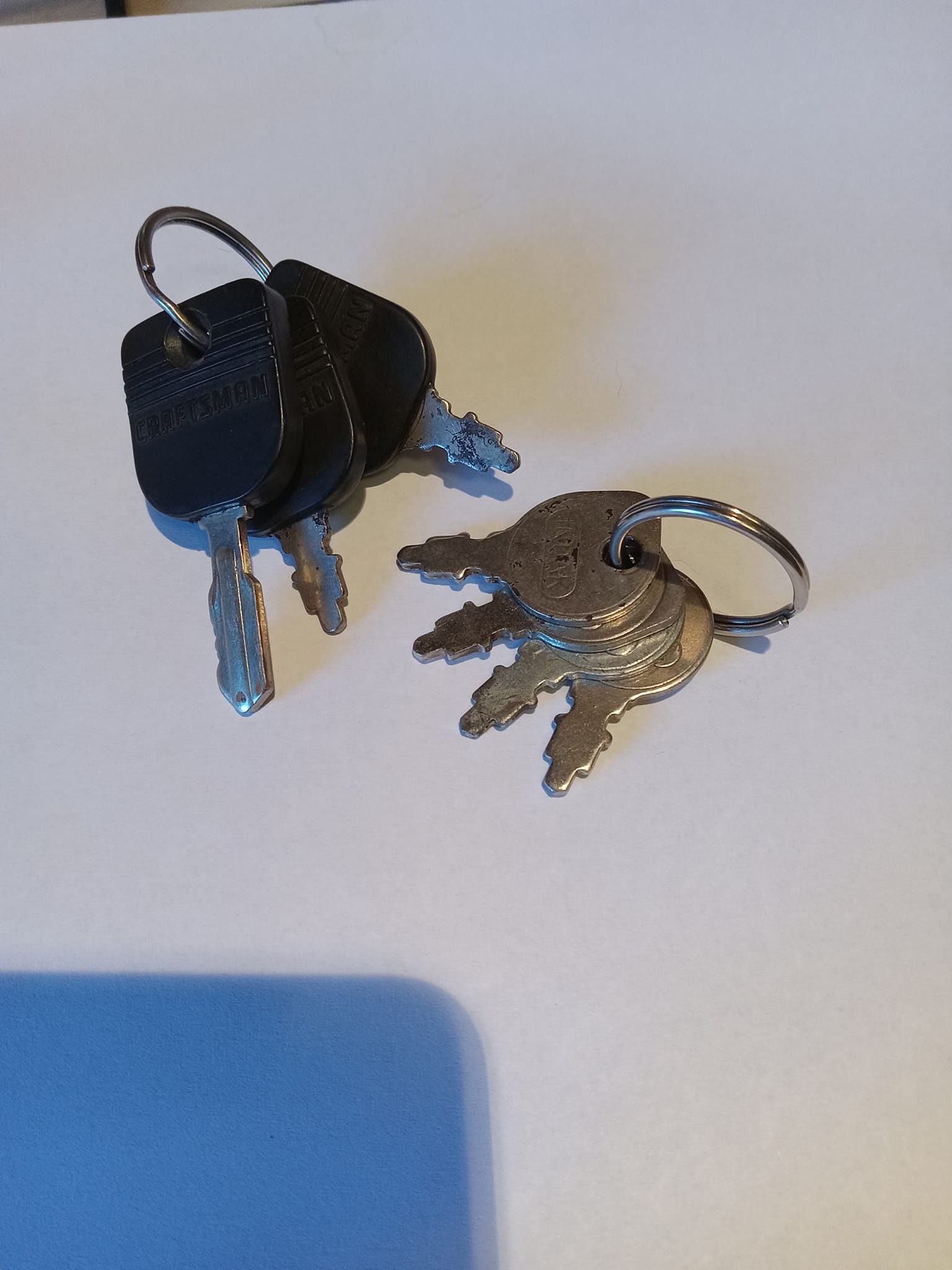 Lawn Mower Keys, 7 Lawn Mower Key Lot, Craftsman Riding Mower Keys ...