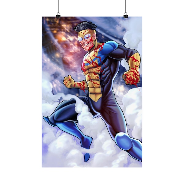 Invincible Poster - Etsy