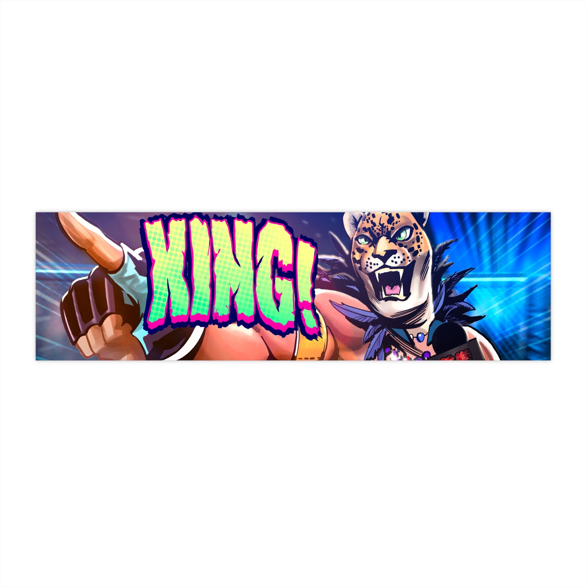 Tekken King Bumper Stickers - Etsy