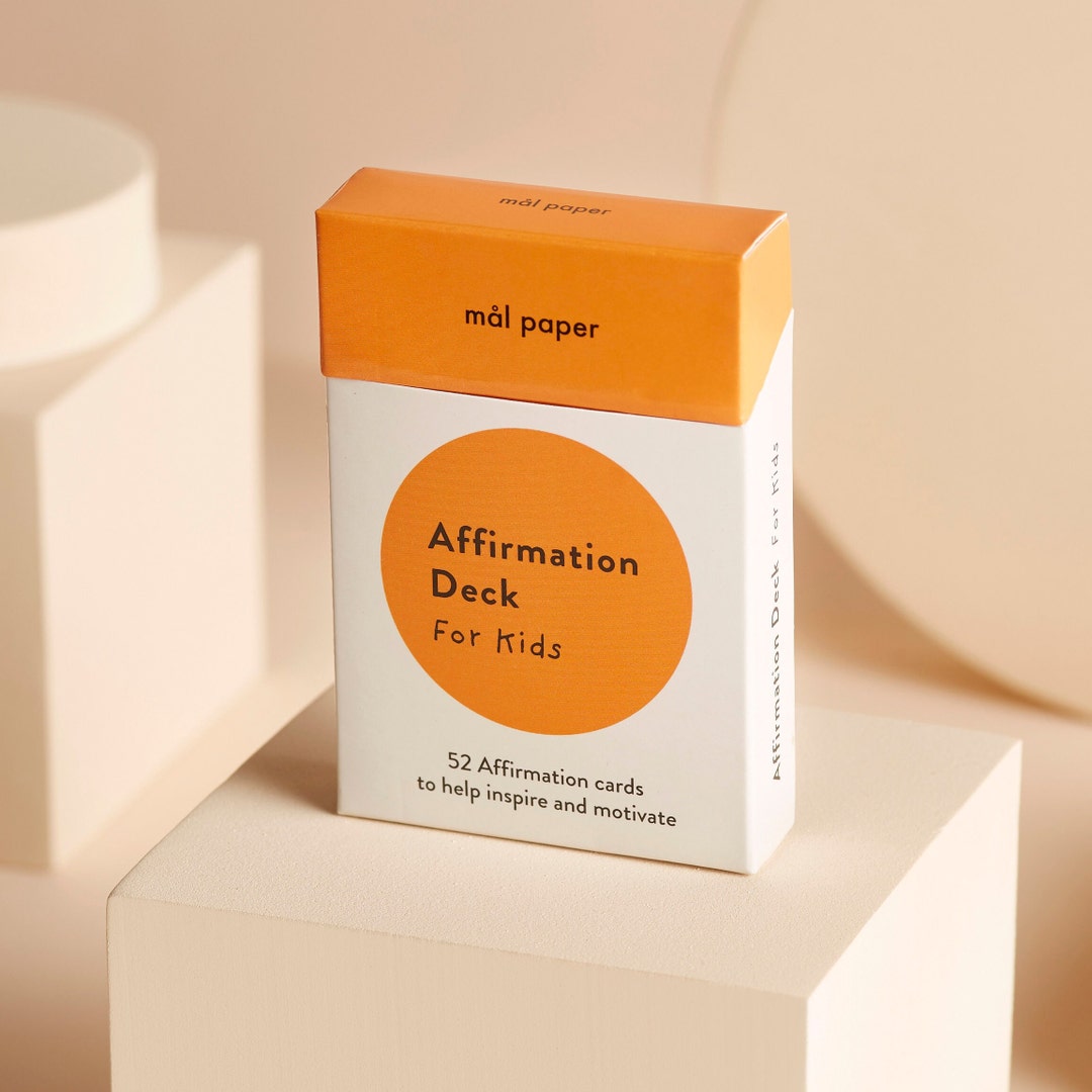 Affirmations for Kids Card Deck Mindfulness Gift, Affirmation Cards for ...