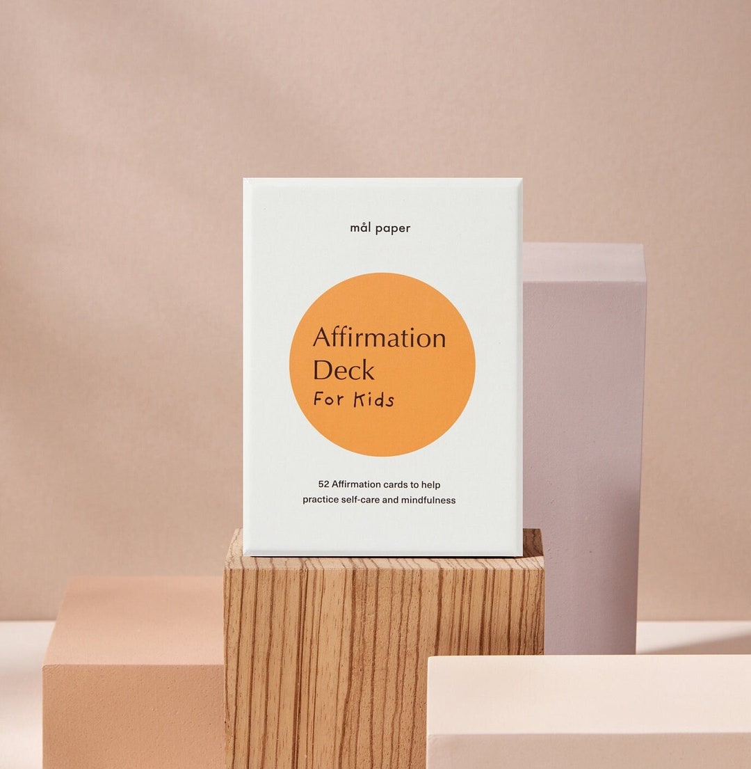 Affirmations for Kids Card Deck Mindfulness Gift, Affirmation Cards for ...