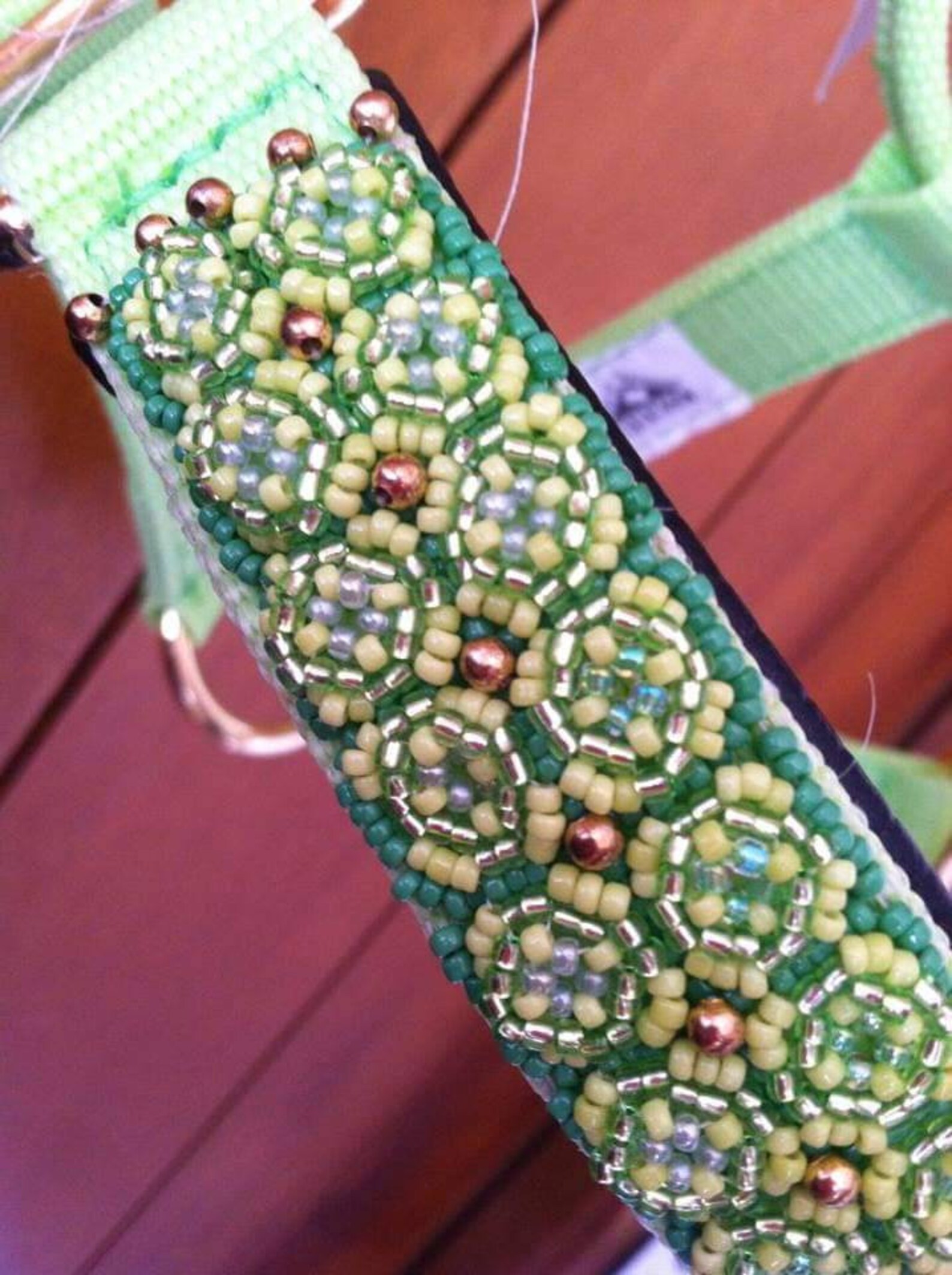 Handbeaded Flat Halter - Etsy
