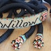 Handbeaded Rope Halter Name/personalized - Etsy