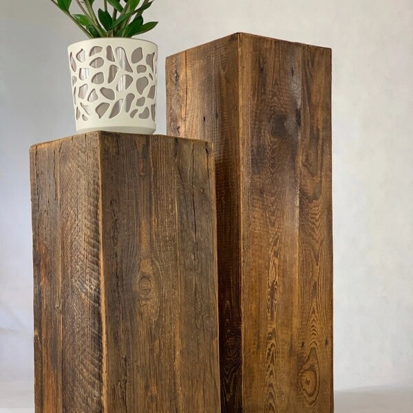 Reclaimed Wood Block - Etsy