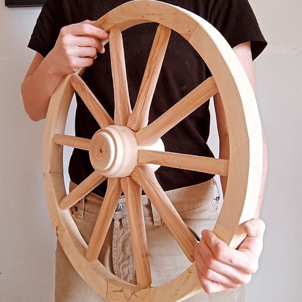 Wooden Wagon Wheel - Etsy