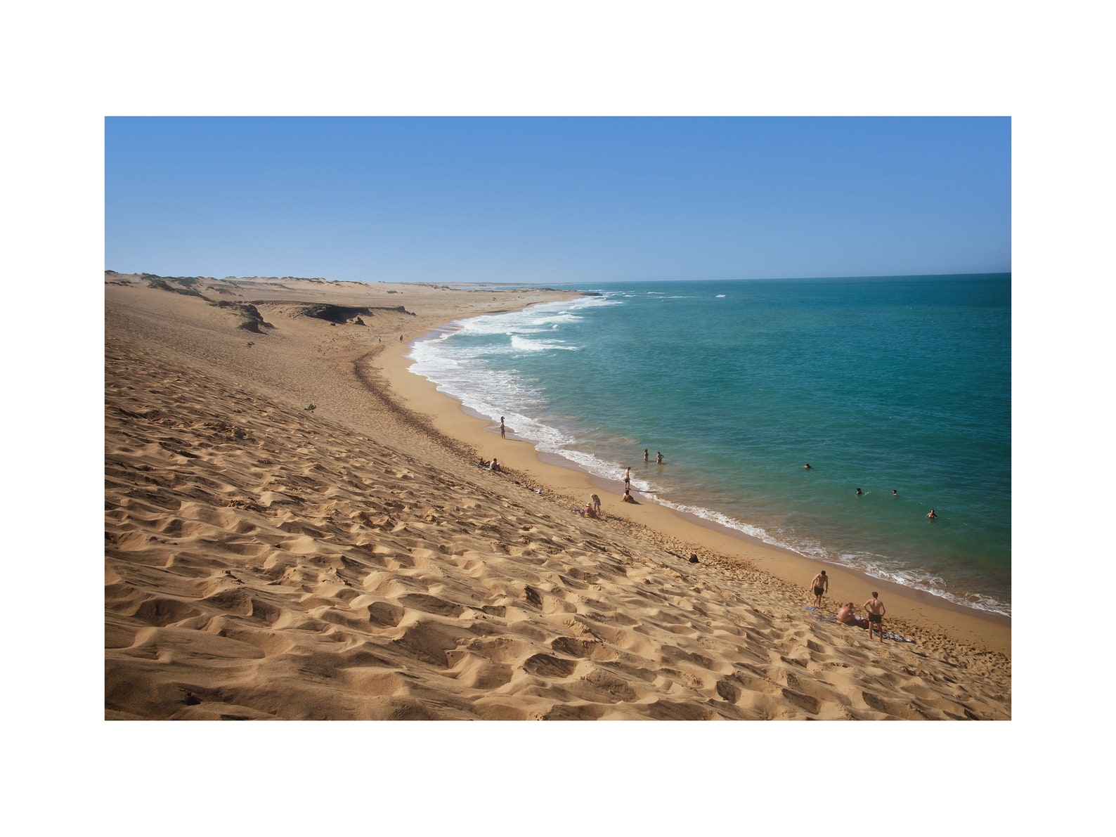 Punta Gallinas Beach Scene Photo Print - La Guajira, Colombia ...