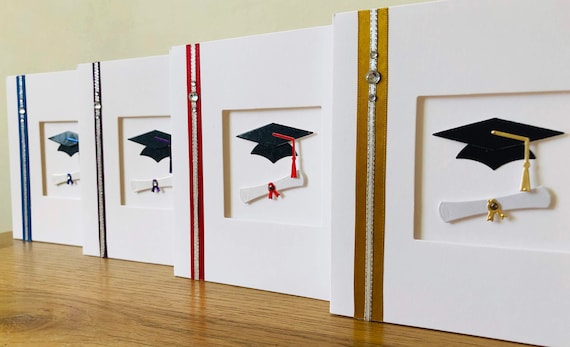 Graduation Card Degree Phd Masters Card Batchelors | Etsy