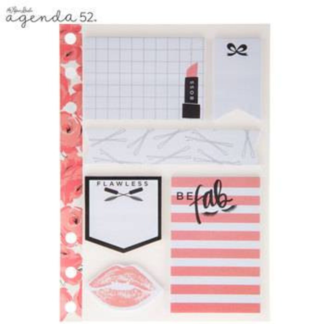 Girly Sticky Notes - Etsy