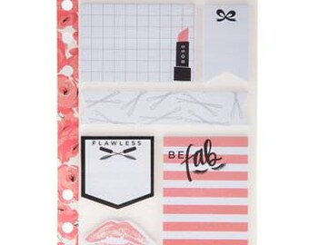 Girly Sticky Notes - Etsy