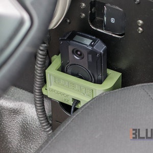 Tacdock V2 Vehicle Mount BWC Body Worn Camera Charger Vehicle Charging ...