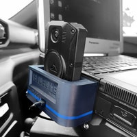 Police Camera Charging Dock – Fits Axon Body 3 & 4 –horizontal Surface ...