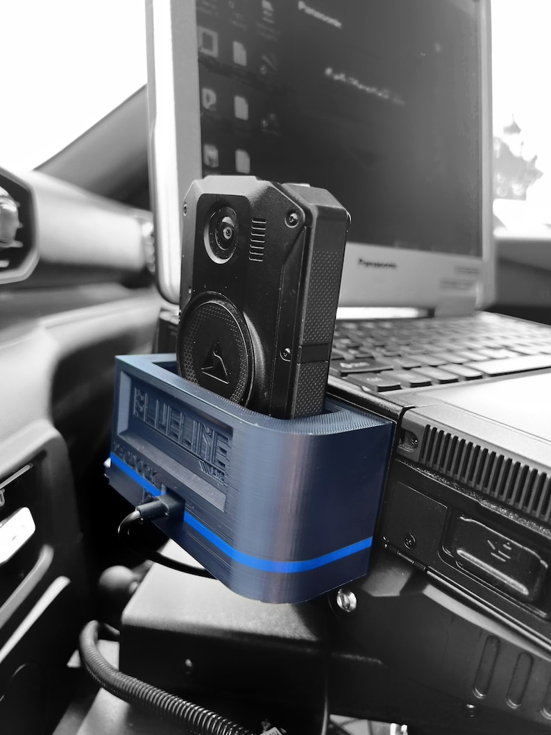 Tacdock V2 Vehicle Mount BWC Body Worn Camera Charger Vehicle Charging ...