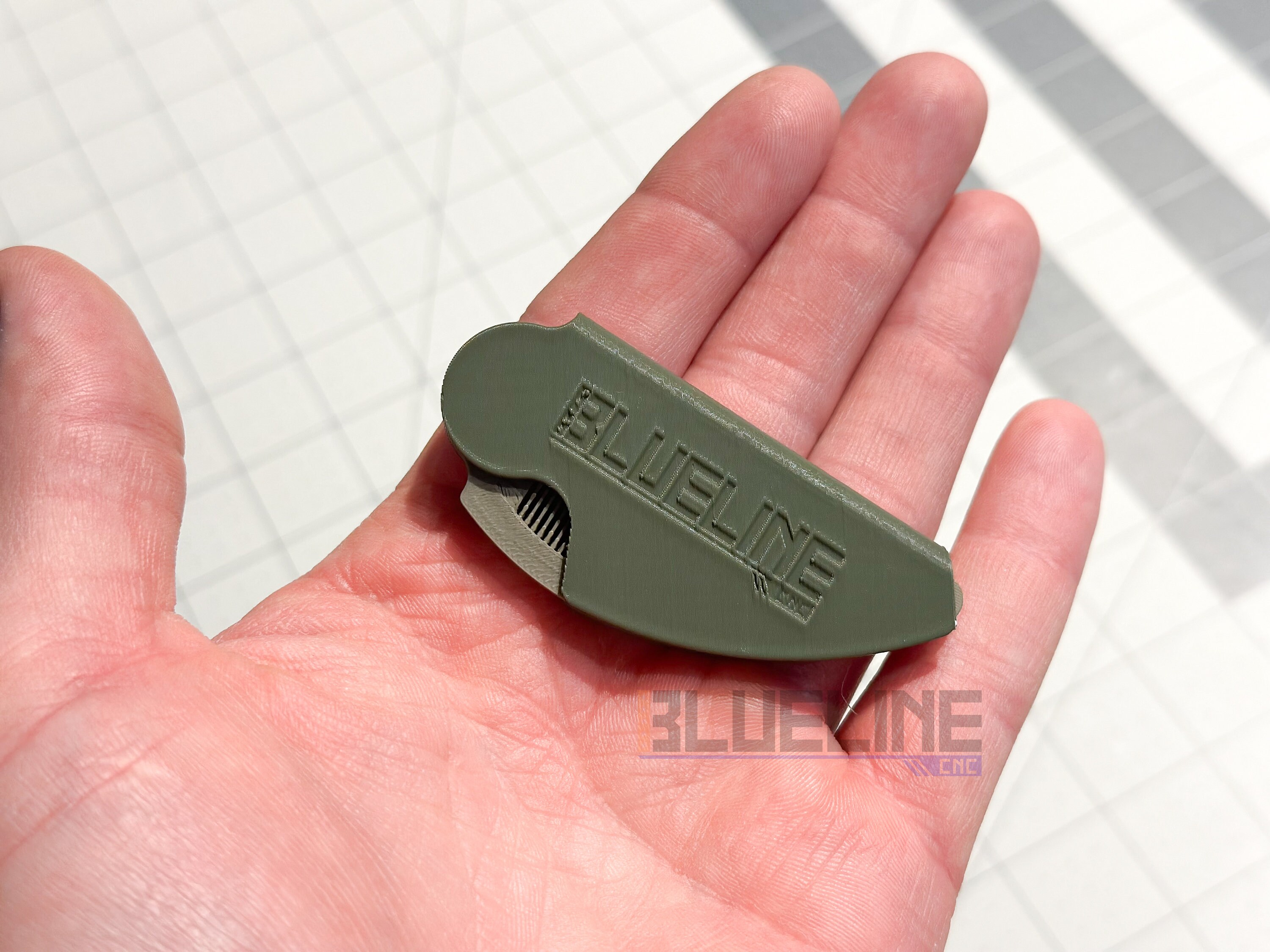 Custom Beard Mustache Patrol Tactical Comb OD Green FDE EDC - Etsy