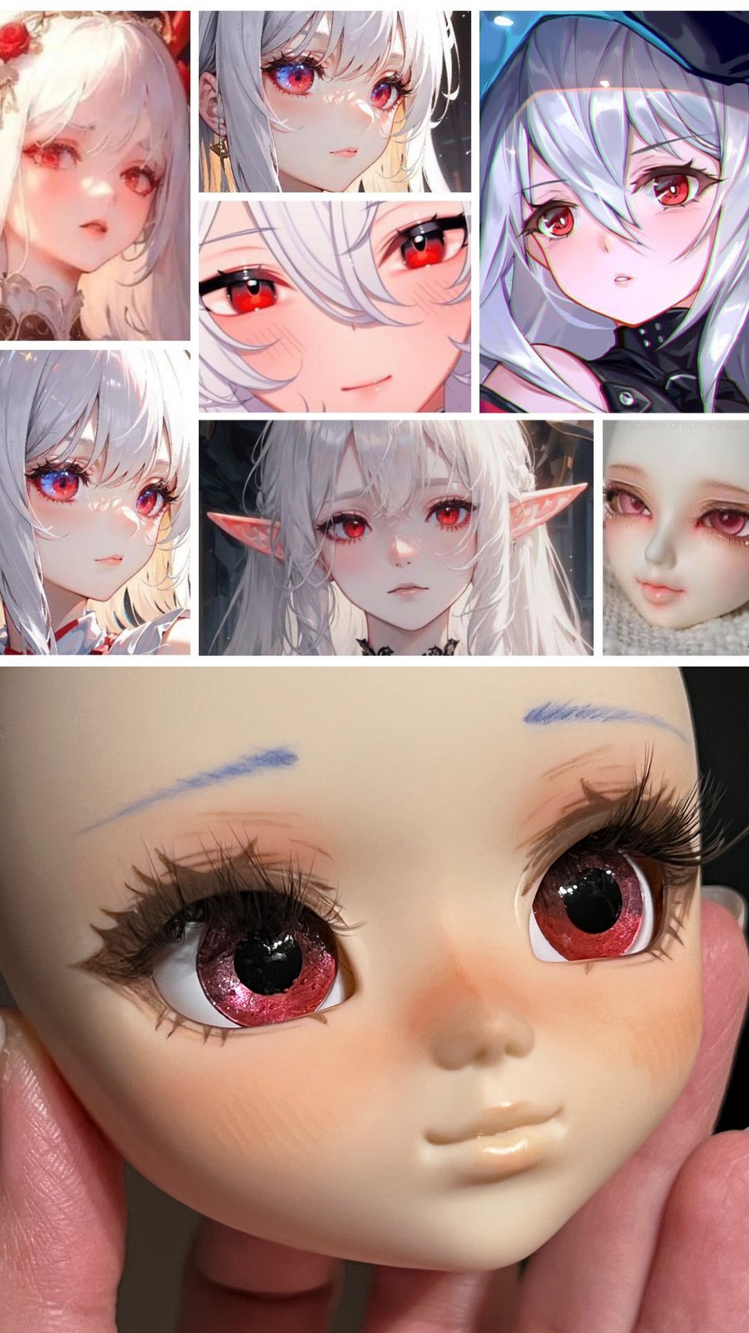 Pullip Doll Face up Commission - Etsy