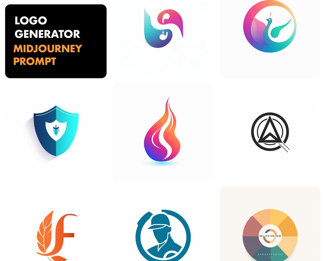 Ai Logo Generating Midjourney Prompt, Logos, Logo Design, Ai Generated ...