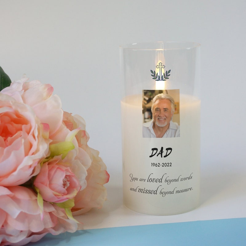 Memorial Candle - Etsy