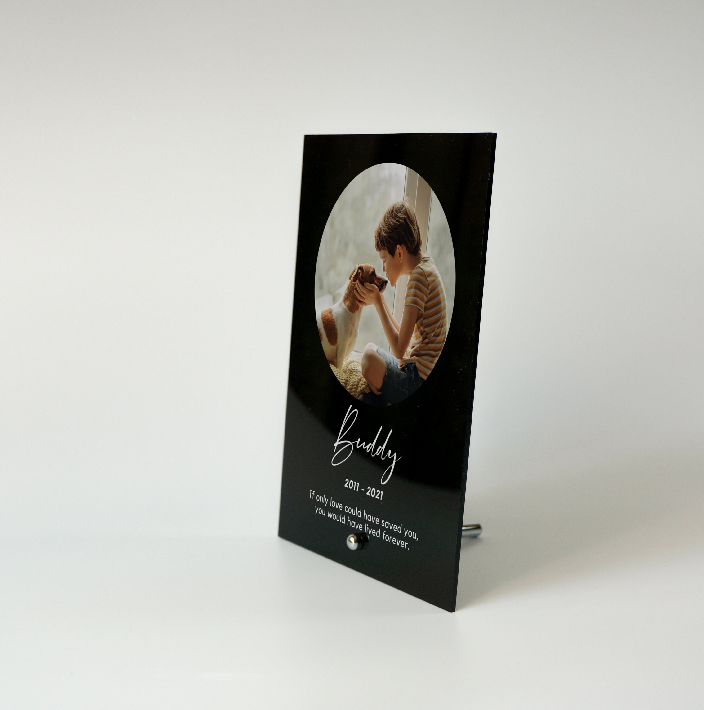 Custom Pet Memorial Photo Plaque Personalised RIP Plaque Pet - Etsy