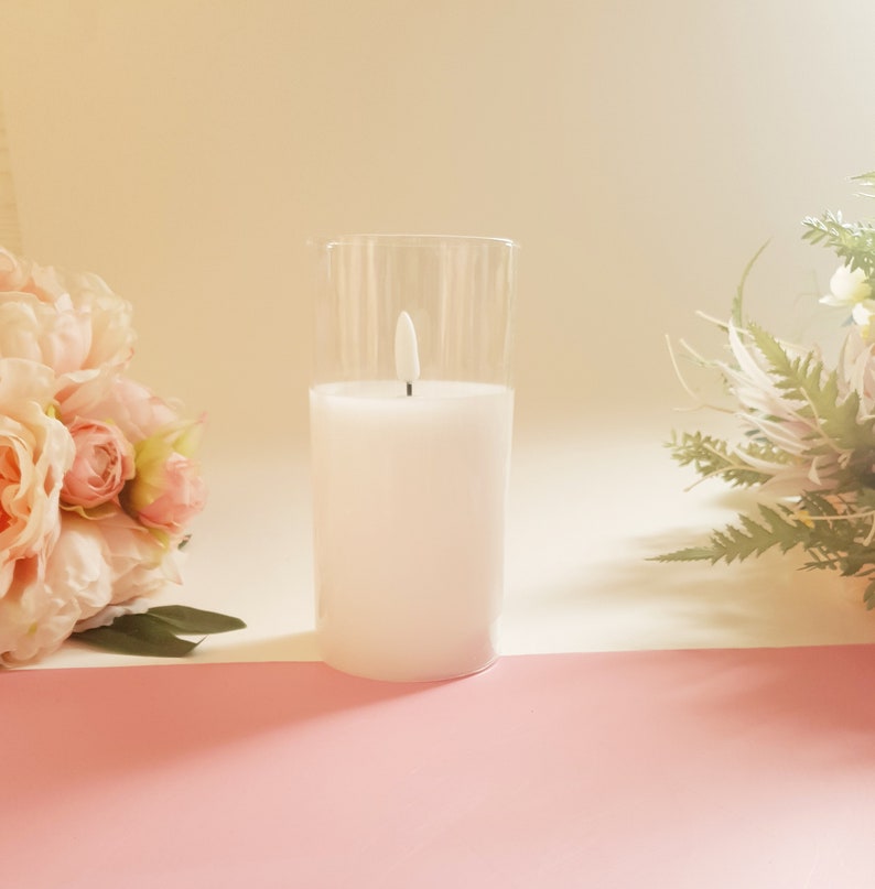 Personalised Photo Memorial Candle RIP Flameless Flickering - Etsy