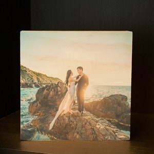 Custom Wooden Photo Block, Print Your Precious Memory on Wood ...