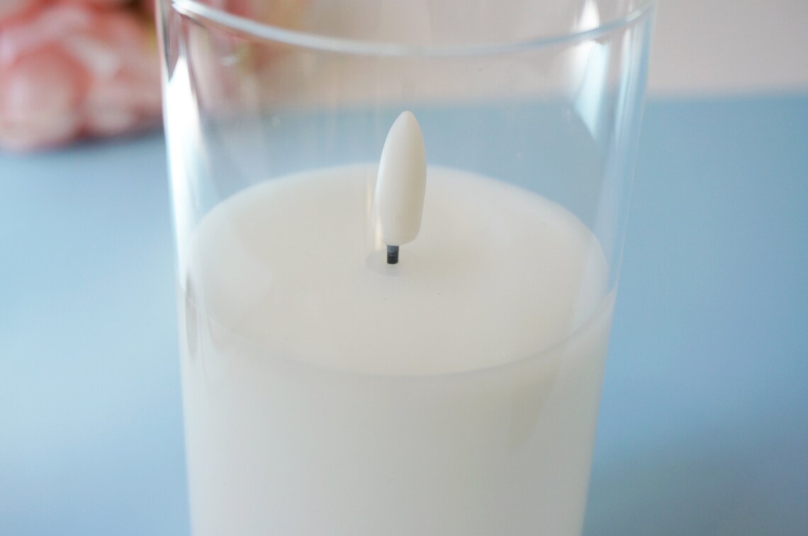 Personalised Photo Memorial Candle RIP Flameless Flickering - Etsy