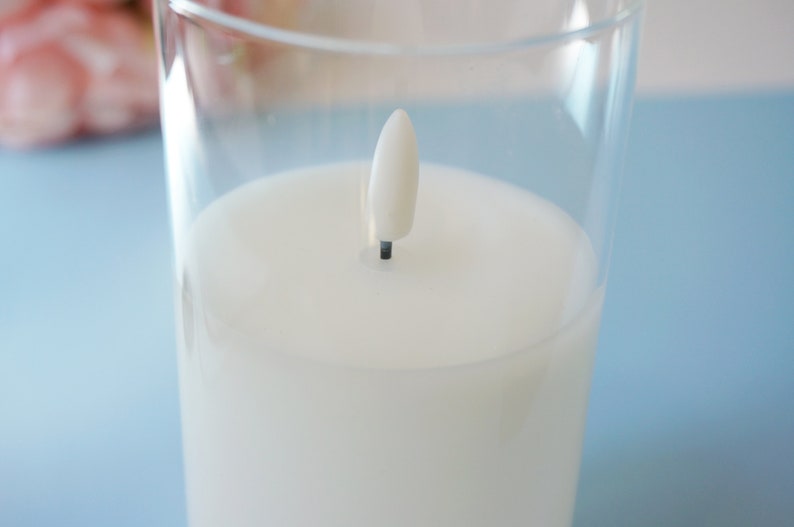 Personalised Photo Memorial Candle RIP Flameless Flickering - Etsy