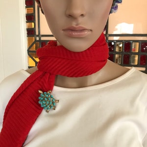 HAR Signed 3 Dimensional Whimsical Turtle Brooch Faux Turquoise and ...