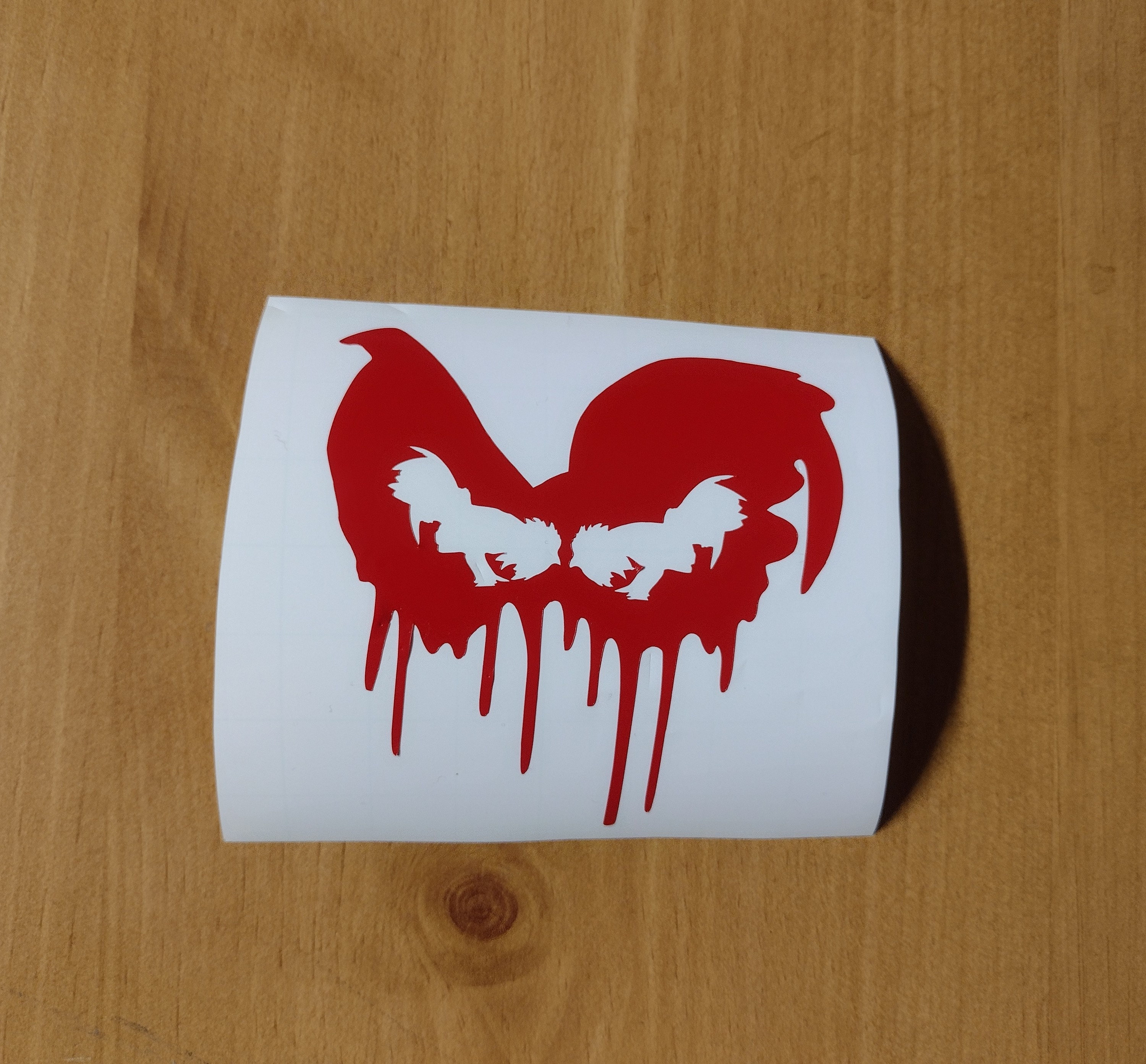 Bleeding Rooster Decal, Cockfighting Decal, Gamefowl Decal - Etsy