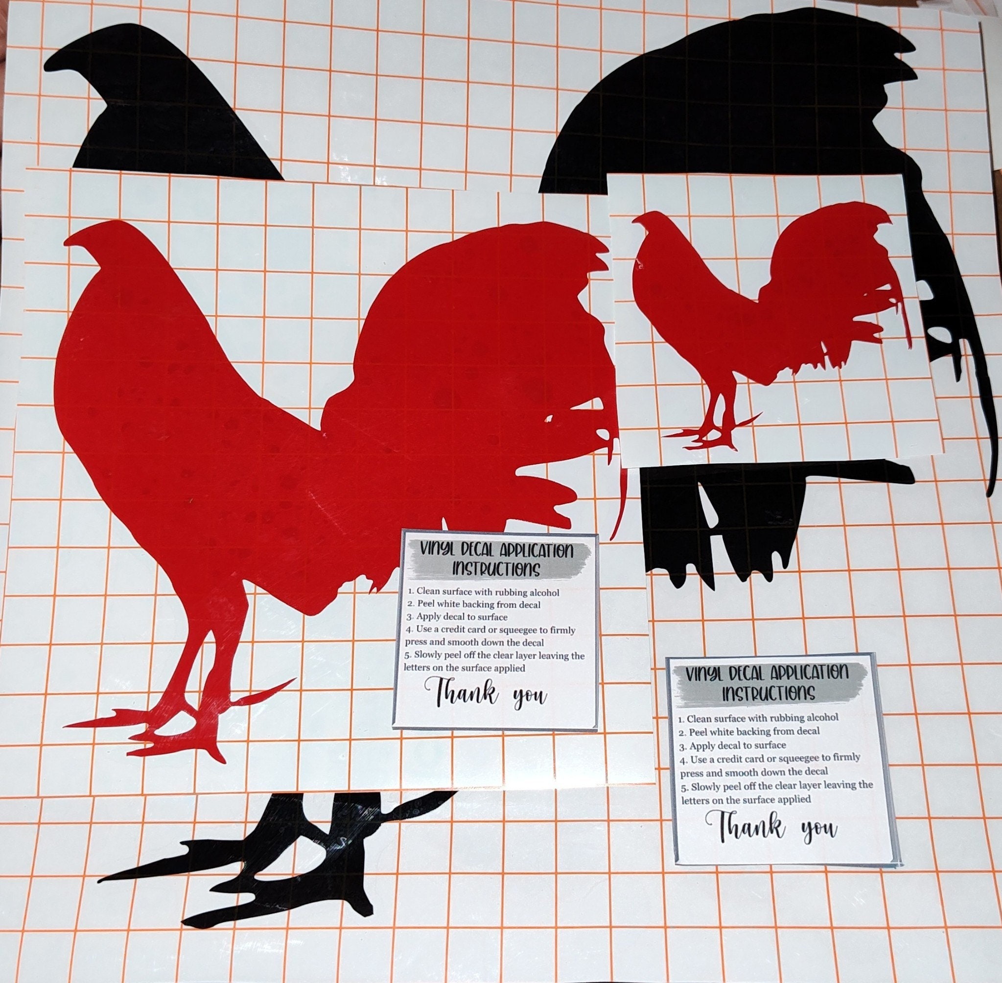Gamefowl Car Decal/rooster Decal - Etsy