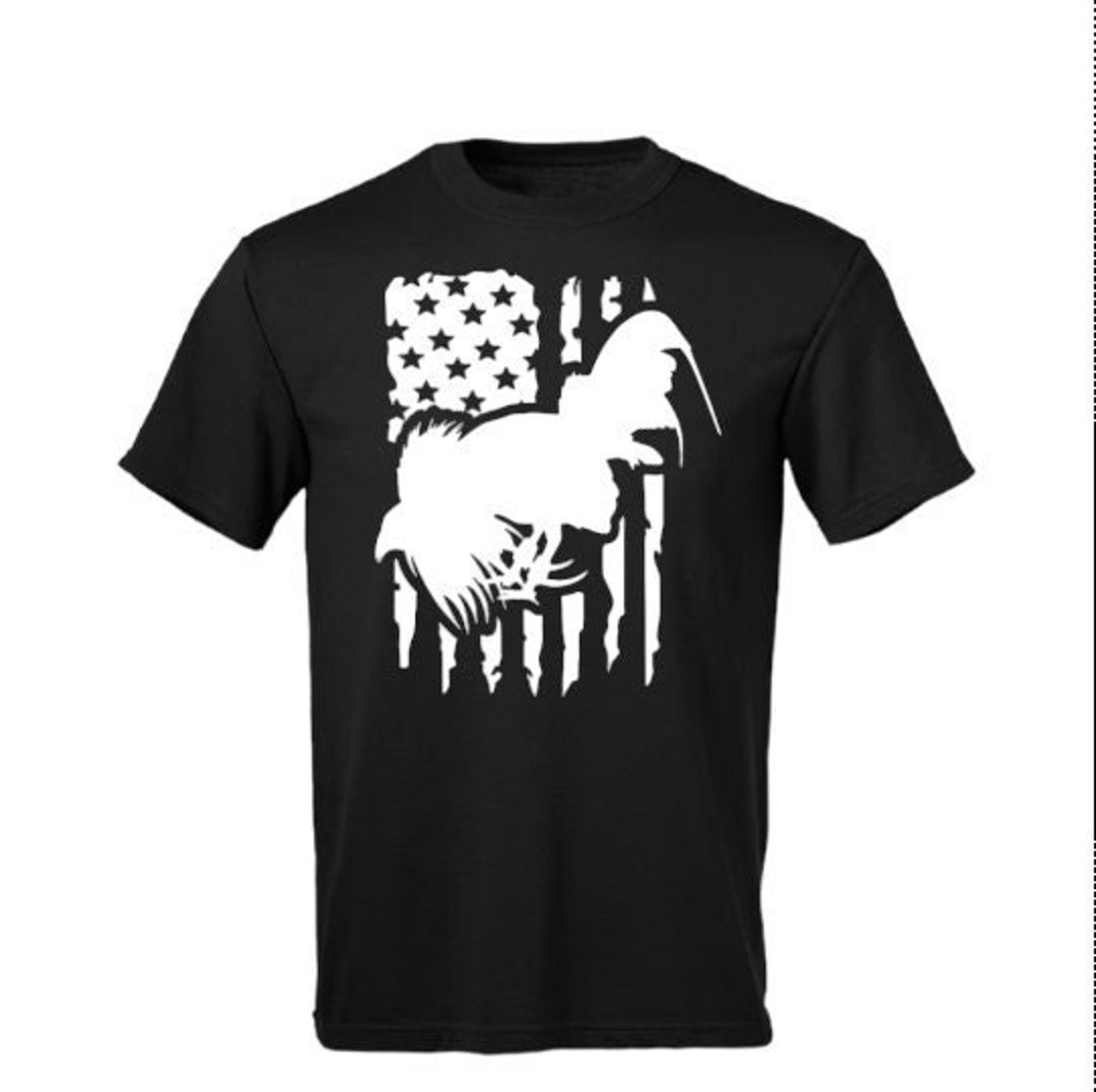 Cockfighting American Flag ,gamefowl , Game Rooster , Cockfighting T ...