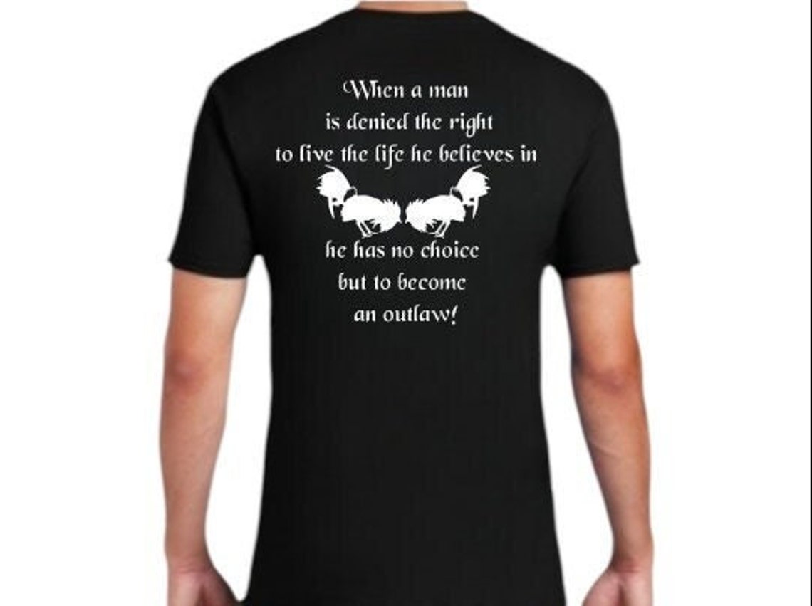 Gamefowl Outlaw T Shirt , Gamefowl Tshirt , Gallo , Cockfighting Tshirt ...