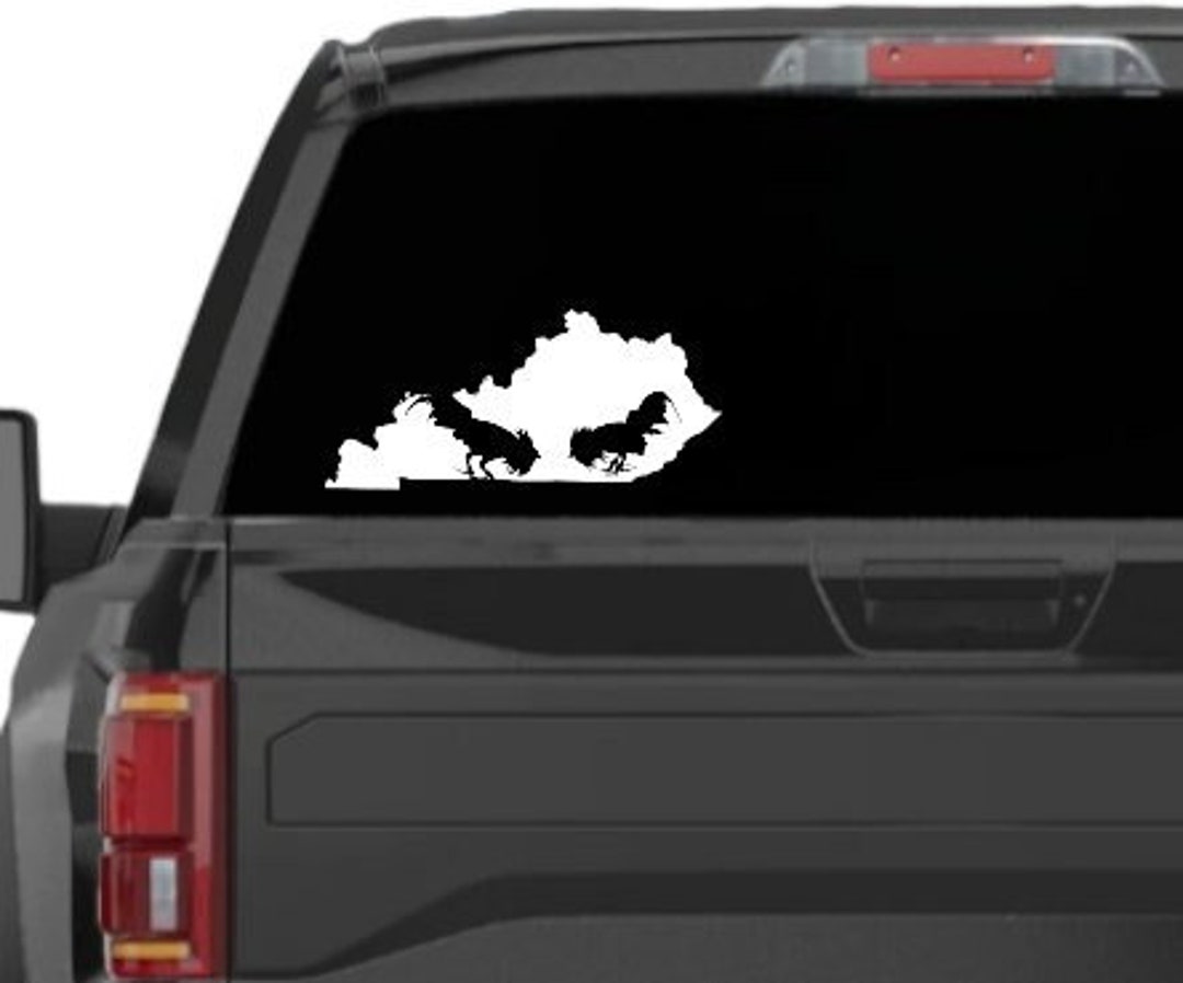 Gamefowl Decal, State Decal, Gamefowl State Decal, Fighting Rooster ...
