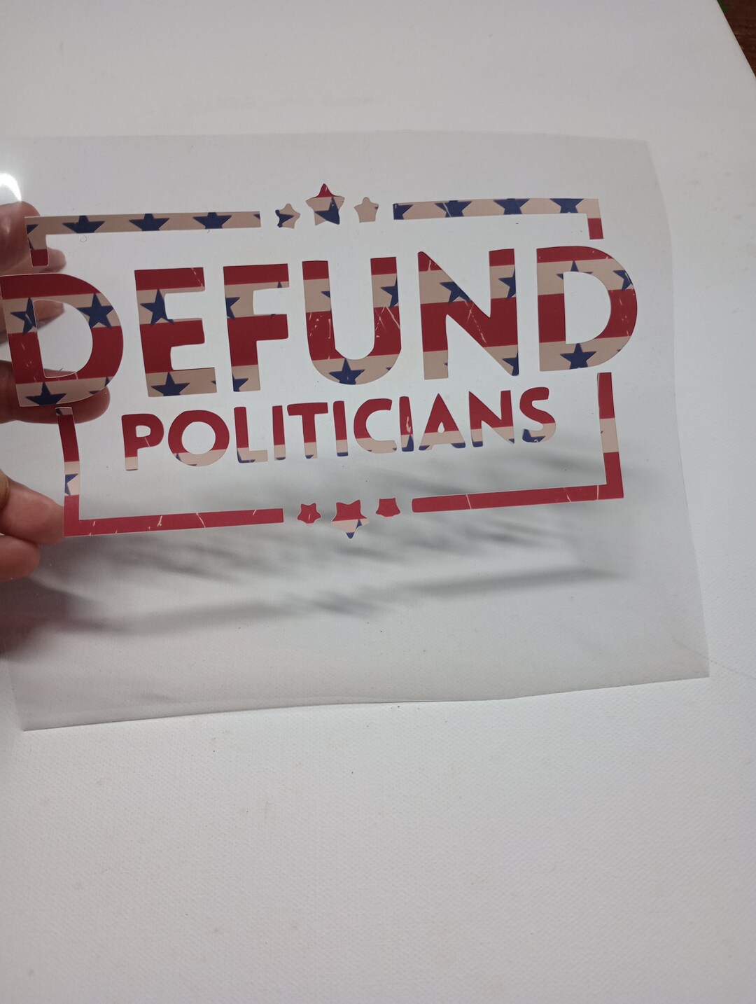 Defund Politicians Car Decal - Etsy