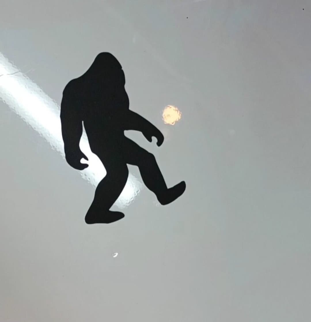 Bigfoot Decal, Yeti Sticker, Car Decal - Etsy