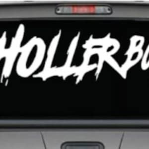 HOLLER BOY 17" Decal Diesel Truck Boys Truck Decal Vinyl Sticker - Etsy