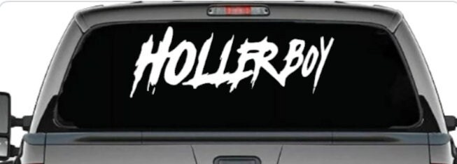 HOLLER BOY 17 Decal Diesel Truck Boys Truck Decal Vinyl Sticker - Etsy
